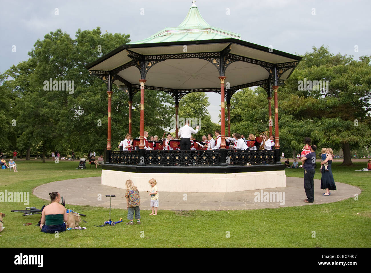 Old english bandstand hi-res stock photography and images - Alamy