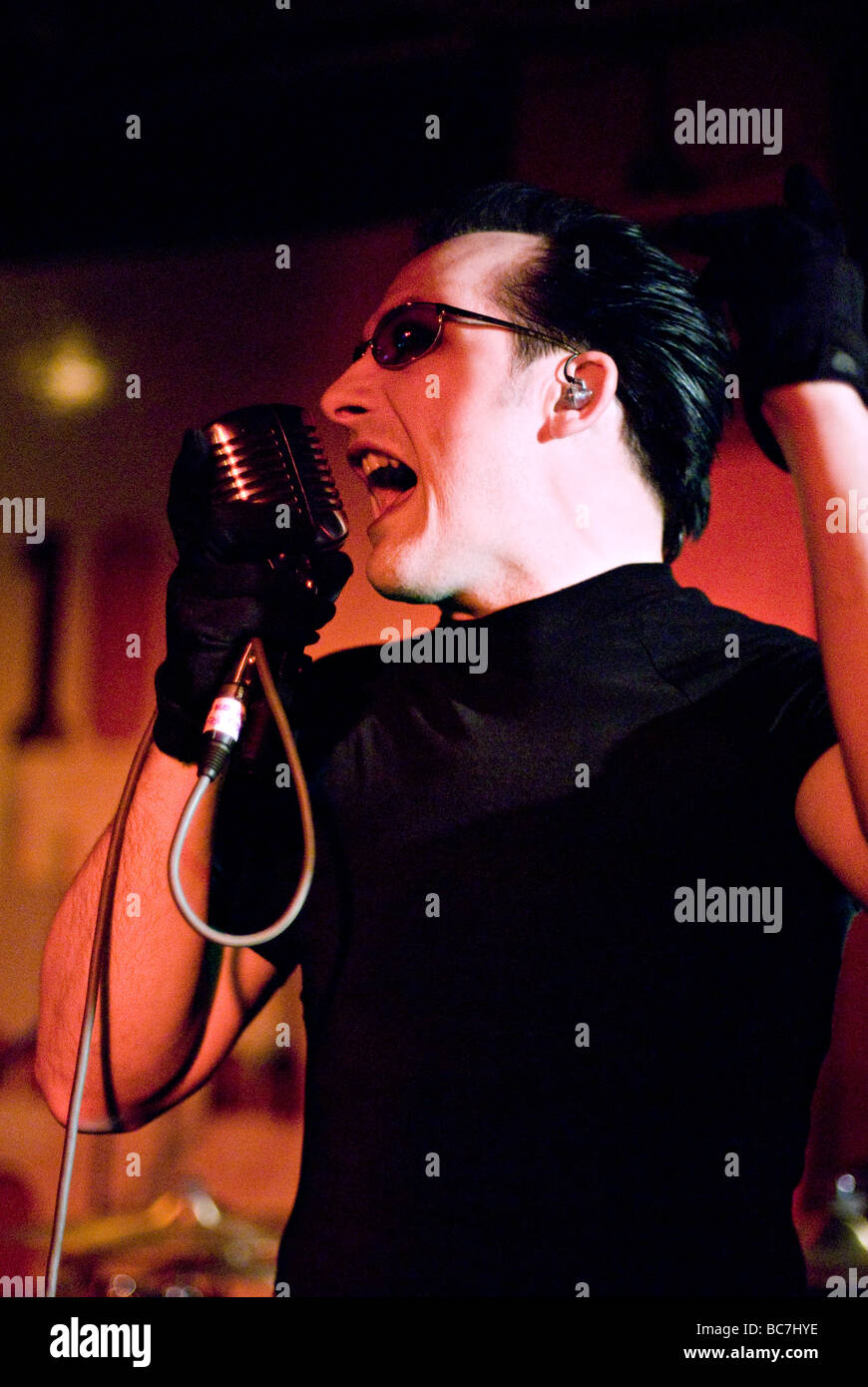 The dammed performing at the 100 Club, London Stock Photo - Alamy