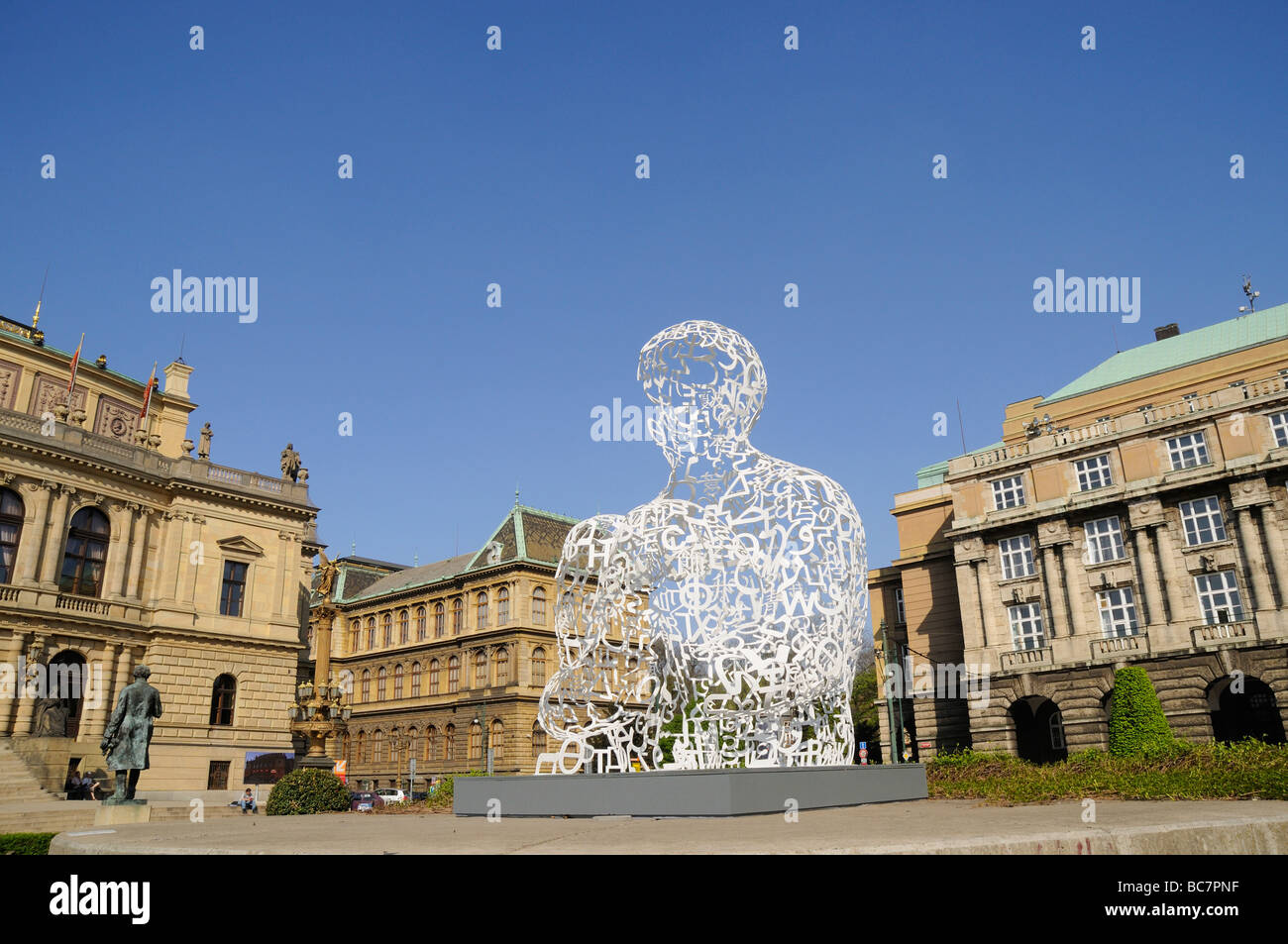 The Rudolfinum is a music auditorium and one of the most important neo ...