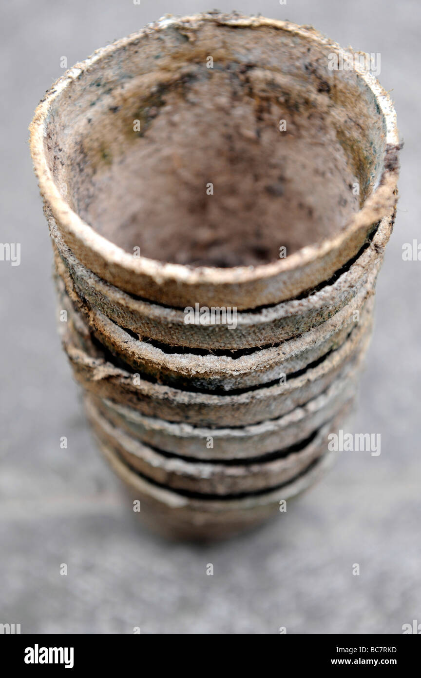 Compostable planting hi-res stock photography and images - Alamy