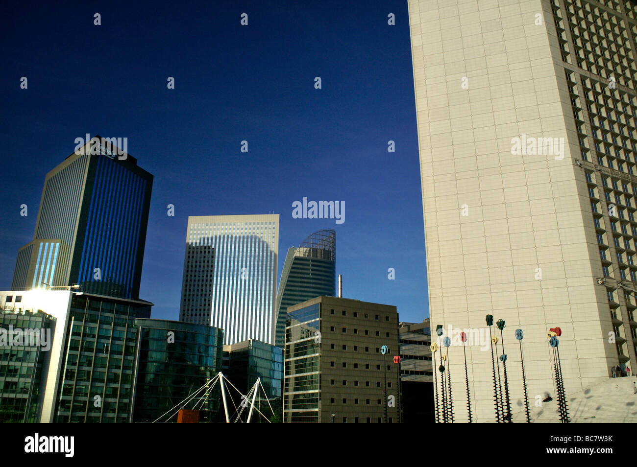 Modern architecture in Paris - La Defense Stock Photo - Alamy