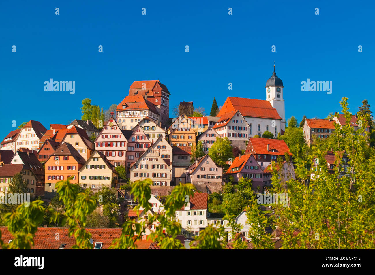 Altensteig Baden Wurttemberg Schwarzwald Black Forest Germany Stock ...