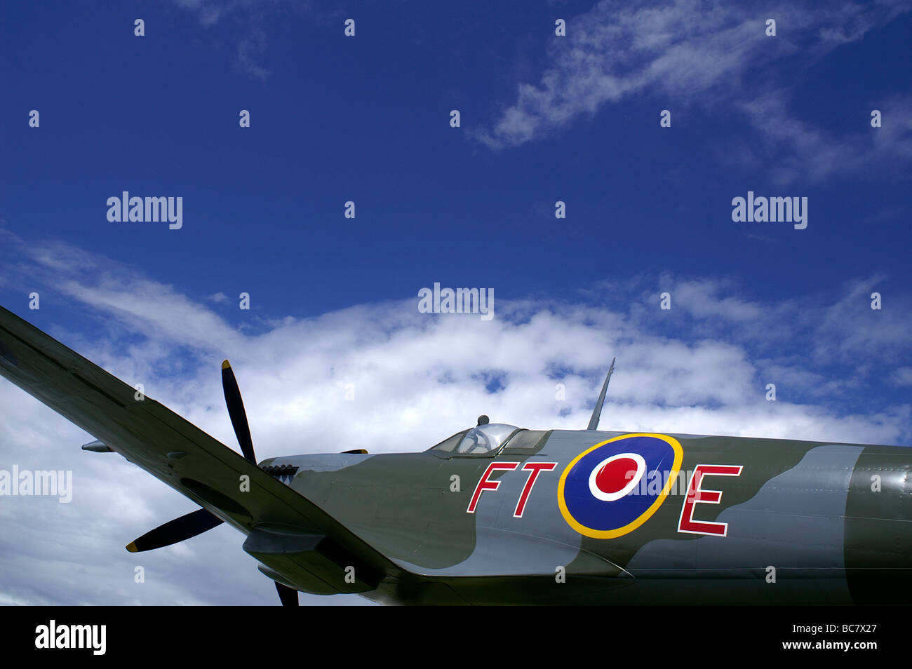 Spitfire in RAF Museum. London Stock Photo - Alamy