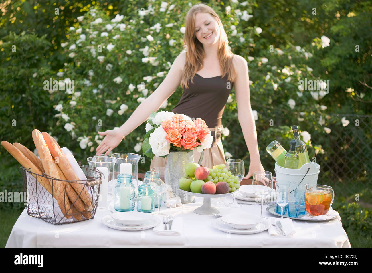 Standing front laid table hi-res stock photography and images - Alamy