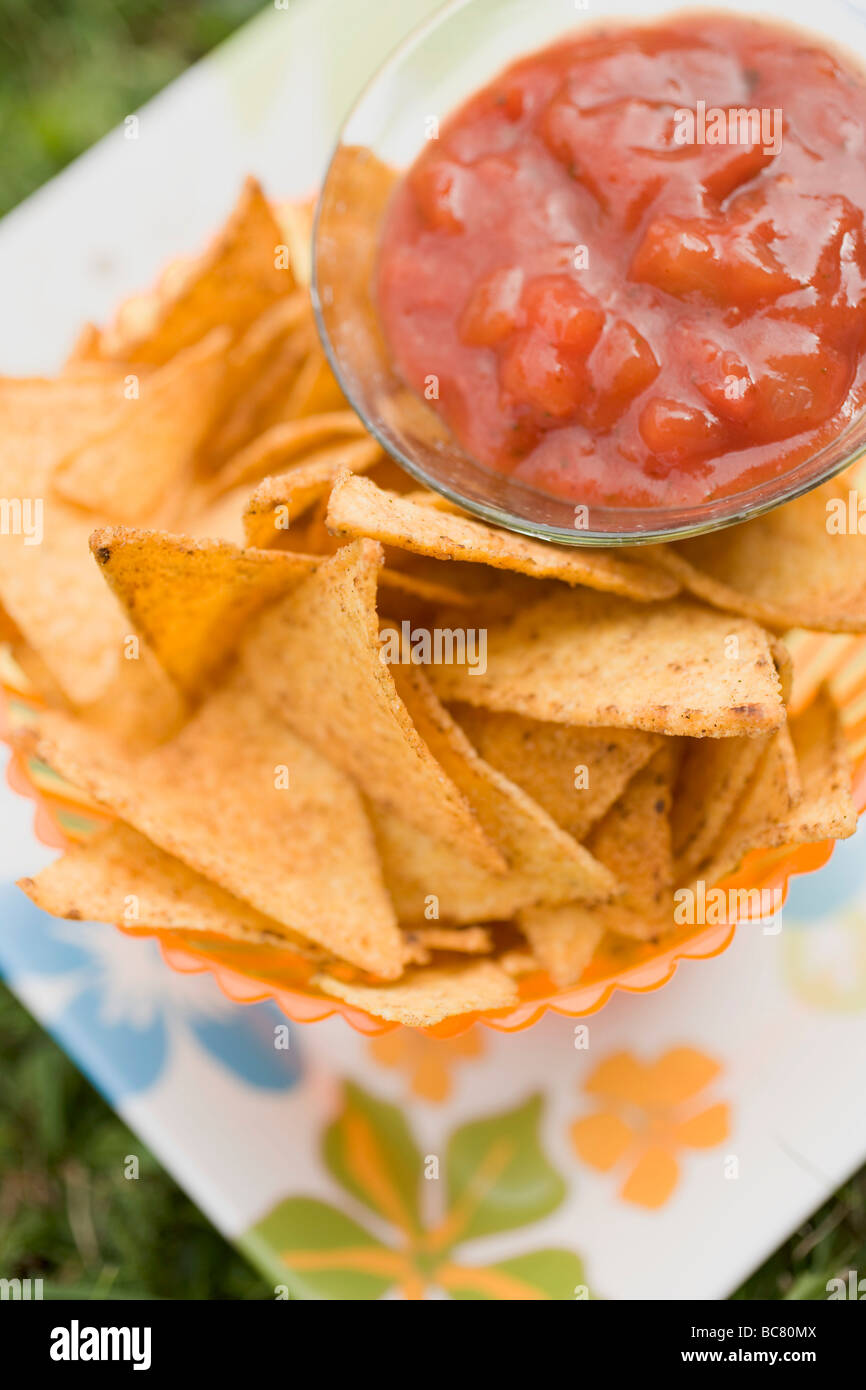 Savoury nibble overhead hi-res stock photography and images - Alamy