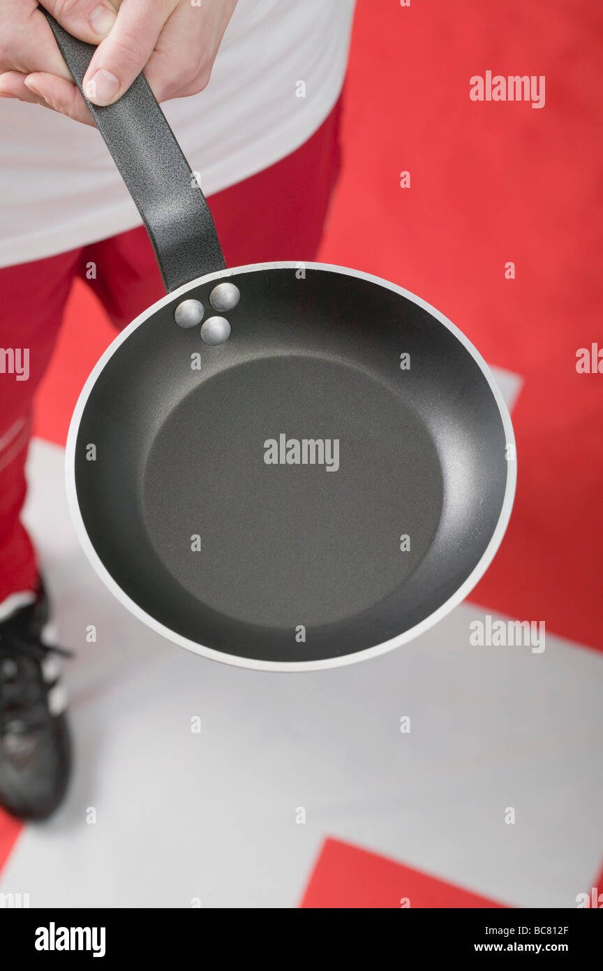 Footballer holding flag hi-res stock photography and images - Alamy