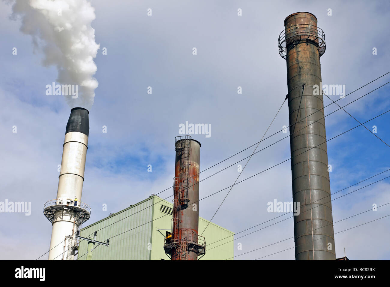 Factory Chimney Industry Stock Photos & Factory Chimney Industry Stock ...