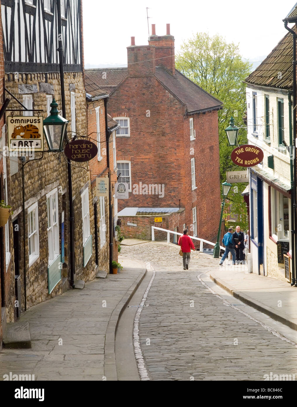 The strait and steep hill lincoln hi-res stock photography and images ...