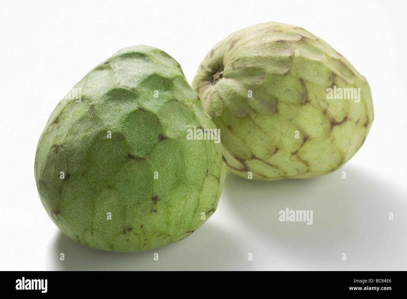 Two cherimoyas Stock Photo - Alamy