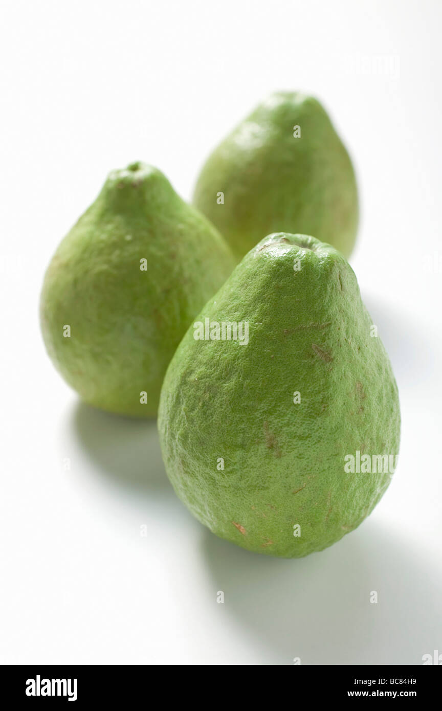 Three guavas Stock Photo - Alamy