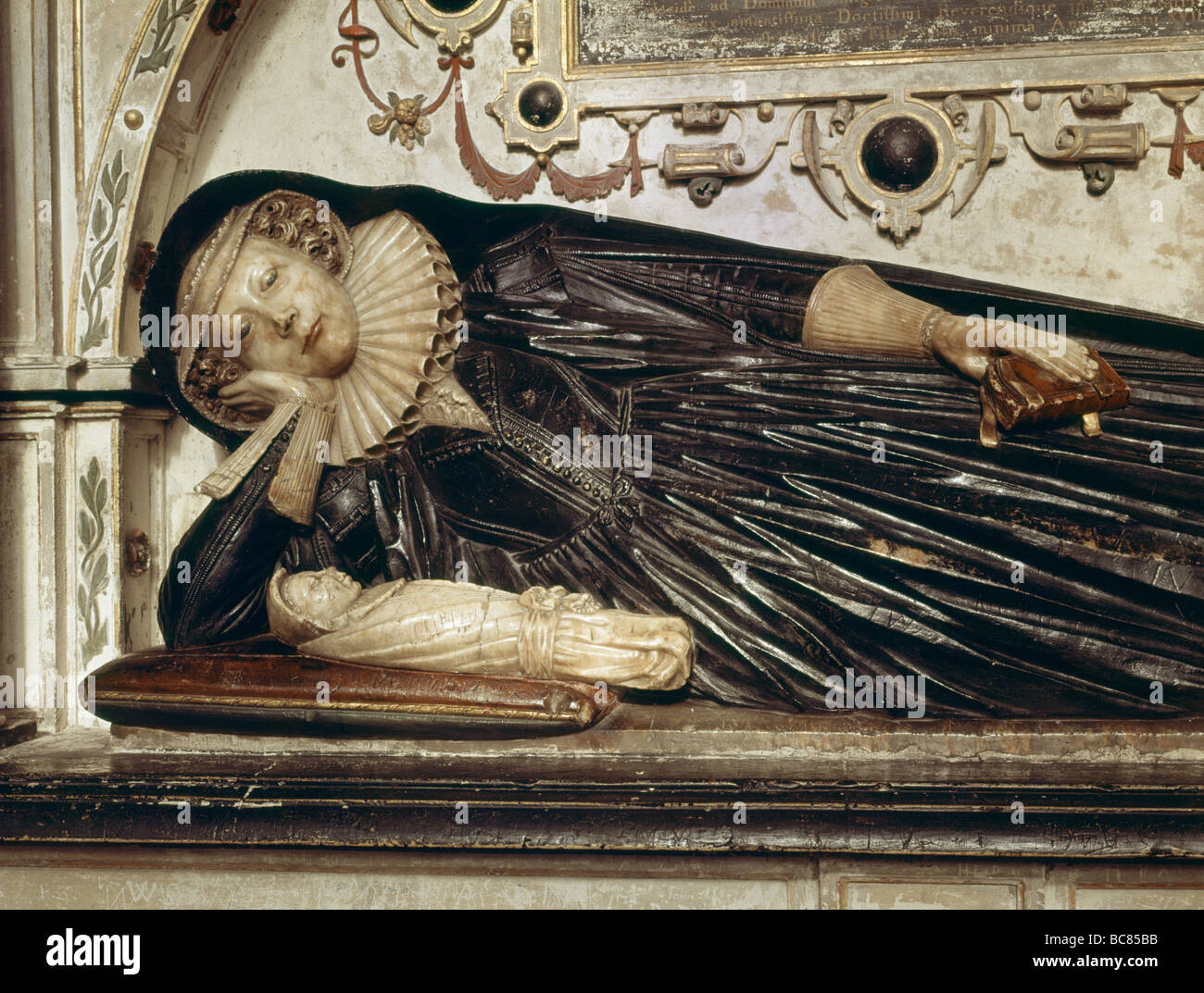Gloucester Cathedral monument to Elizabeth wife of W.J. Williams Stock ...