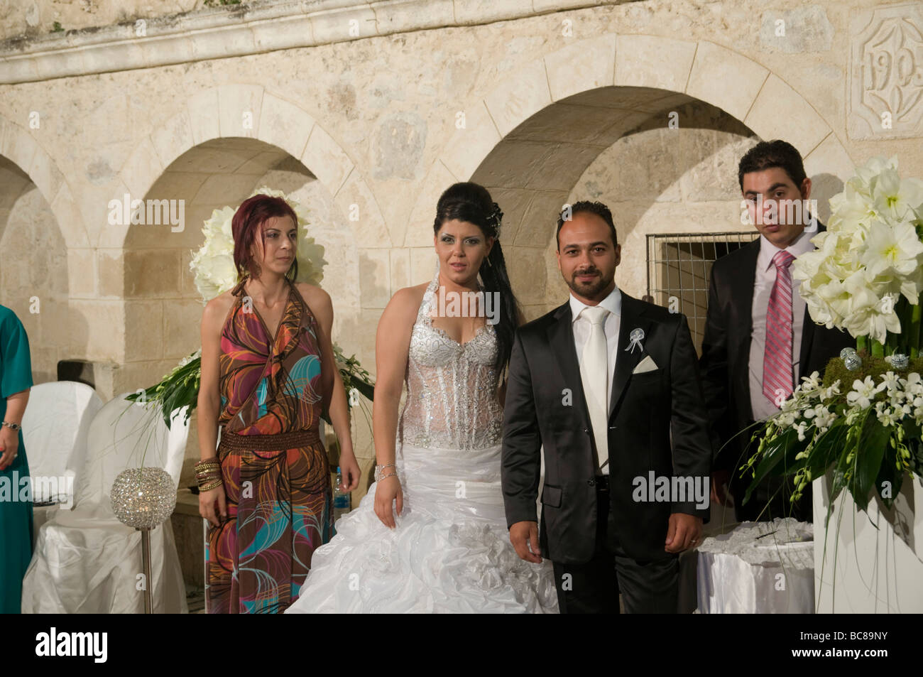 Cyprus Lysos A typical Cypriot Greek wedding in the town square Stock ...