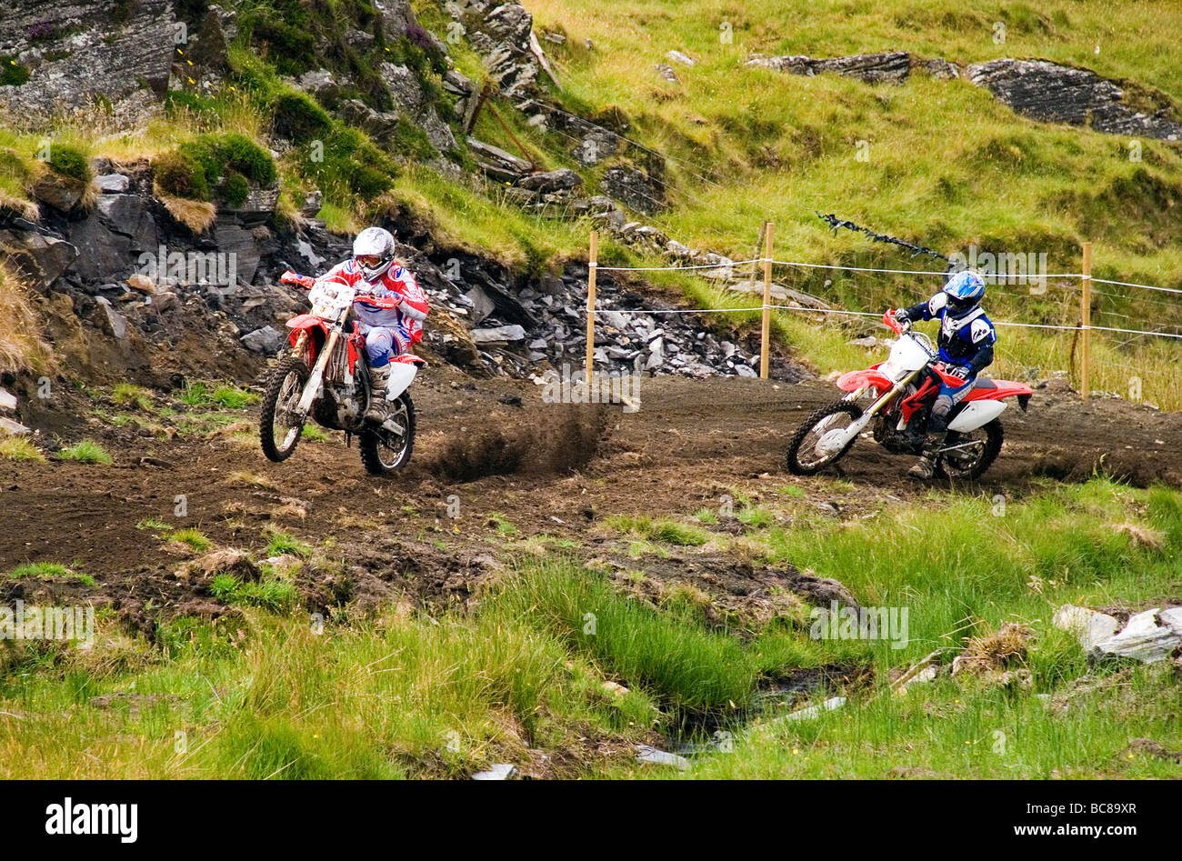 Motorbike scrambling hi-res stock photography and images - Alamy
