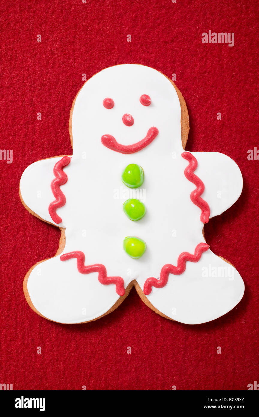 Gingerbread man cut out overhead hi-res stock photography and images ...