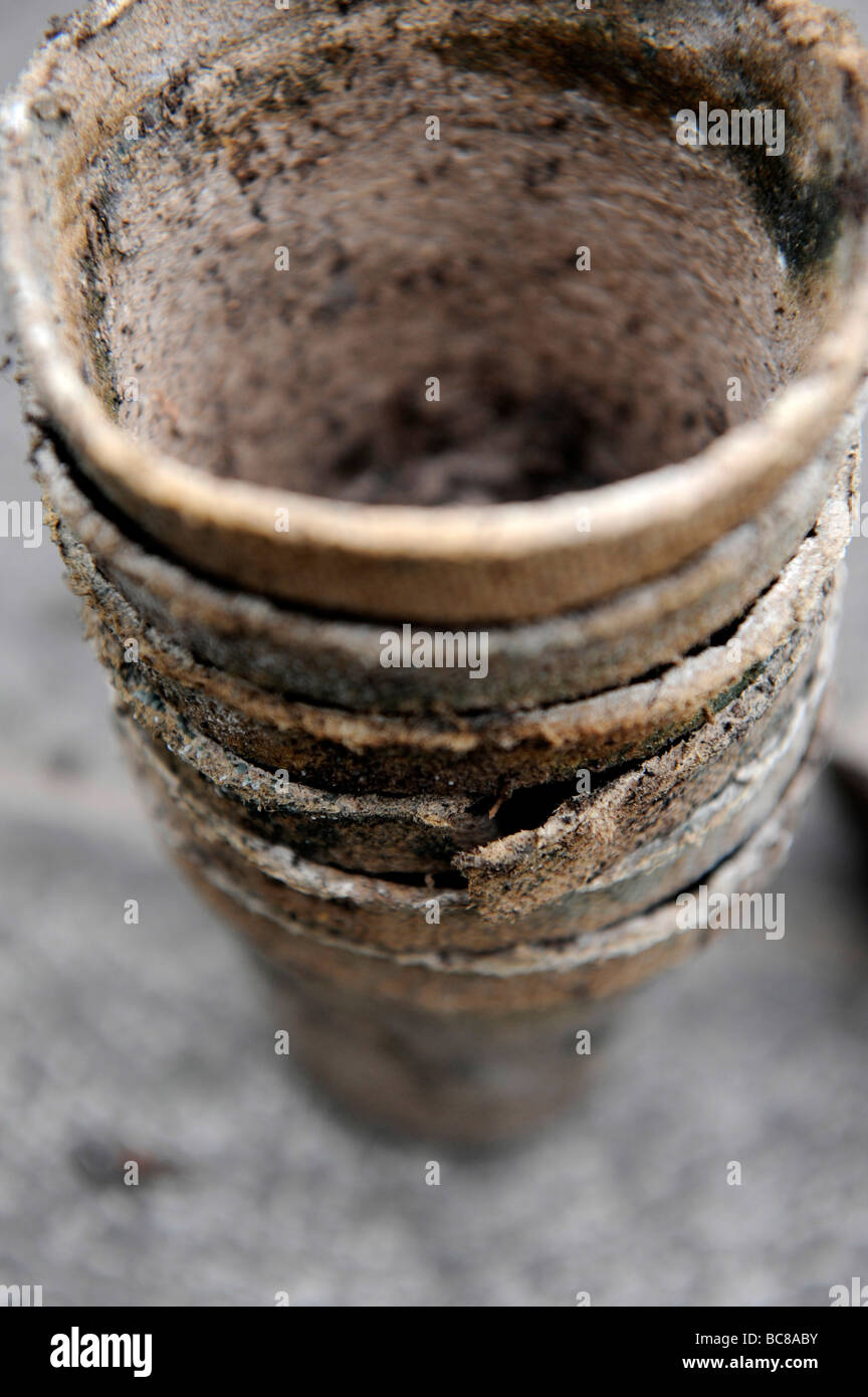 Compostable planting hi-res stock photography and images - Alamy