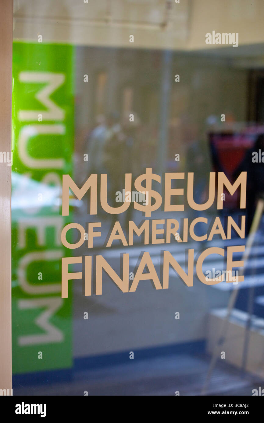 Museum of american finance hi-res stock photography and images - Alamy