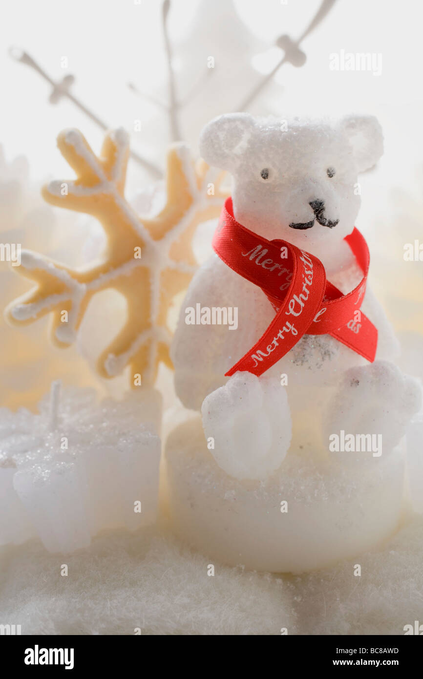 Ribbon snowflake hi-res stock photography and images - Alamy