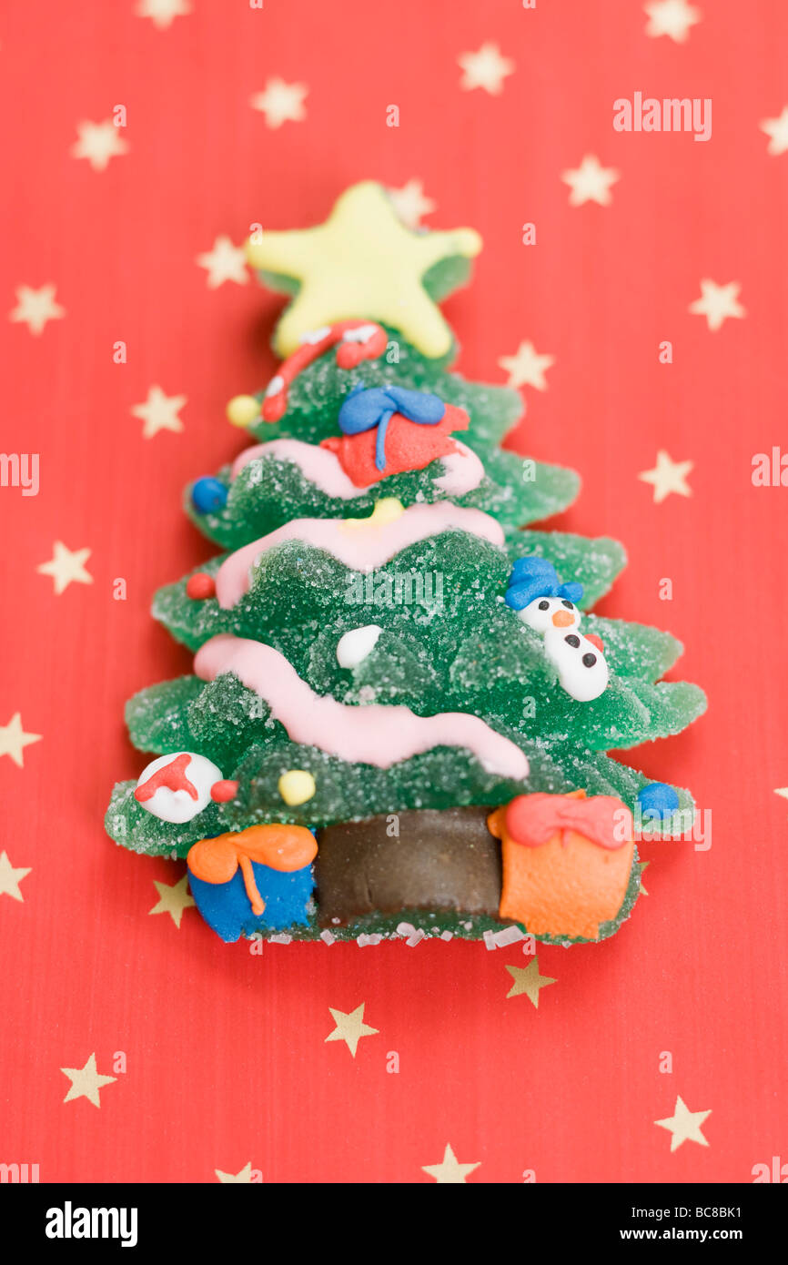 Jelly Christmas tree (Christmas sweet Stock Photo - Alamy