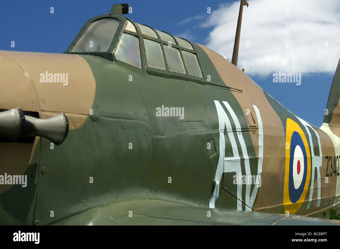 Hurricane in RAF Museum, London Stock Photo - Alamy