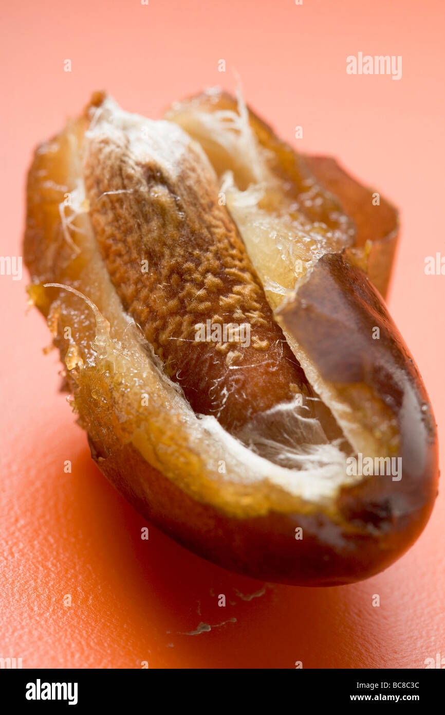 Fresh date with stone (close-up Stock Photo - Alamy