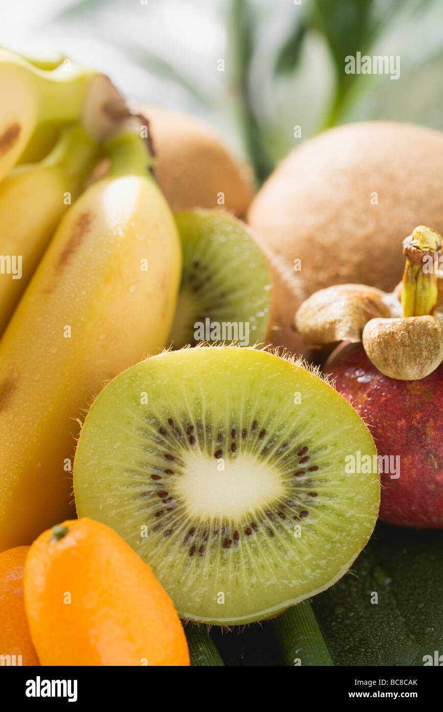 Exotic fruit still life Stock Photo - Alamy