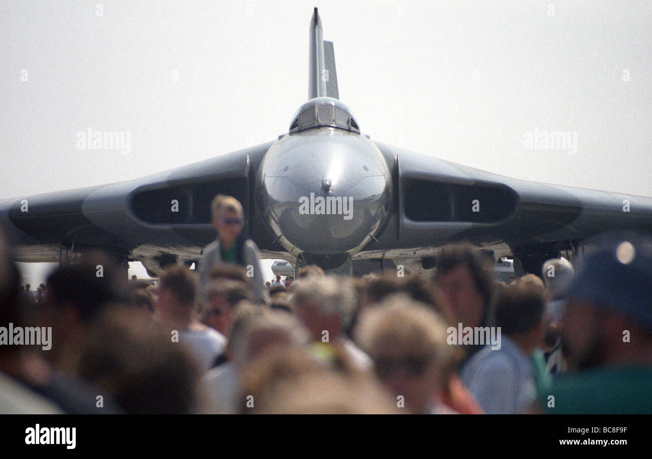 vulcan bomber on ground runway Stock Photo - Alamy