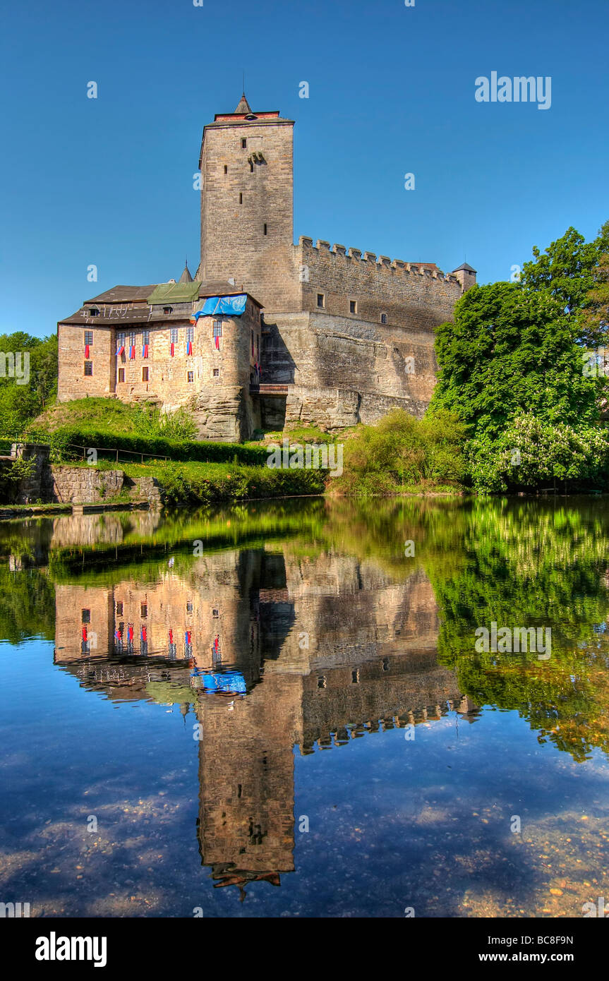 Kost Castle - large Gothic castle from 1349 Stock Photo - Alamy