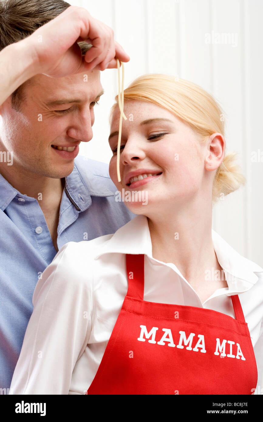 Womans frontal apron hi-res stock photography and images - Alamy