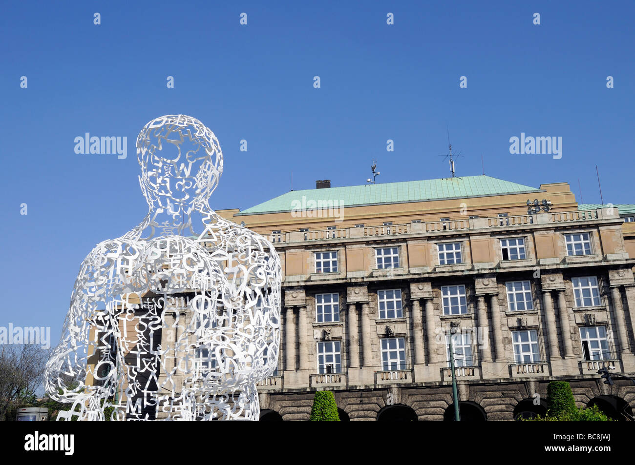 The Rudolfinum is a music auditorium and one of the most important neo ...