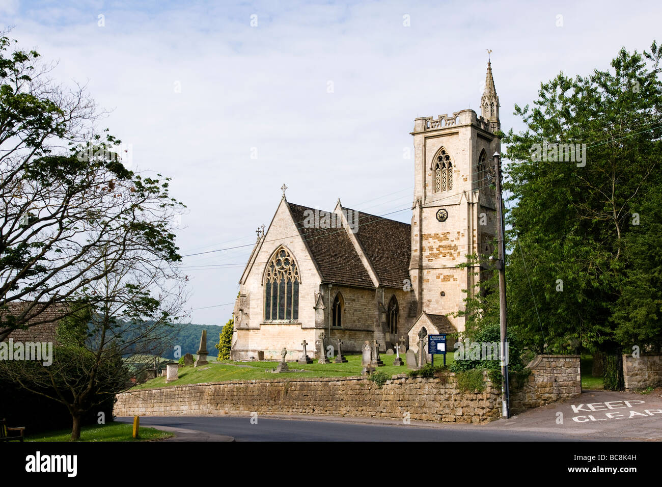Uley Village gloucestershire England UK Stock Photo - Alamy
