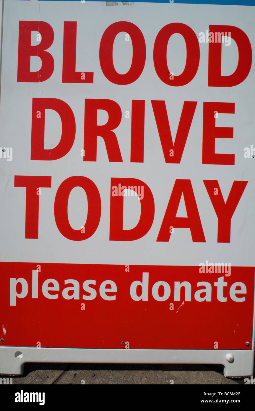 Blood drive hi-res stock photography and images - Alamy
