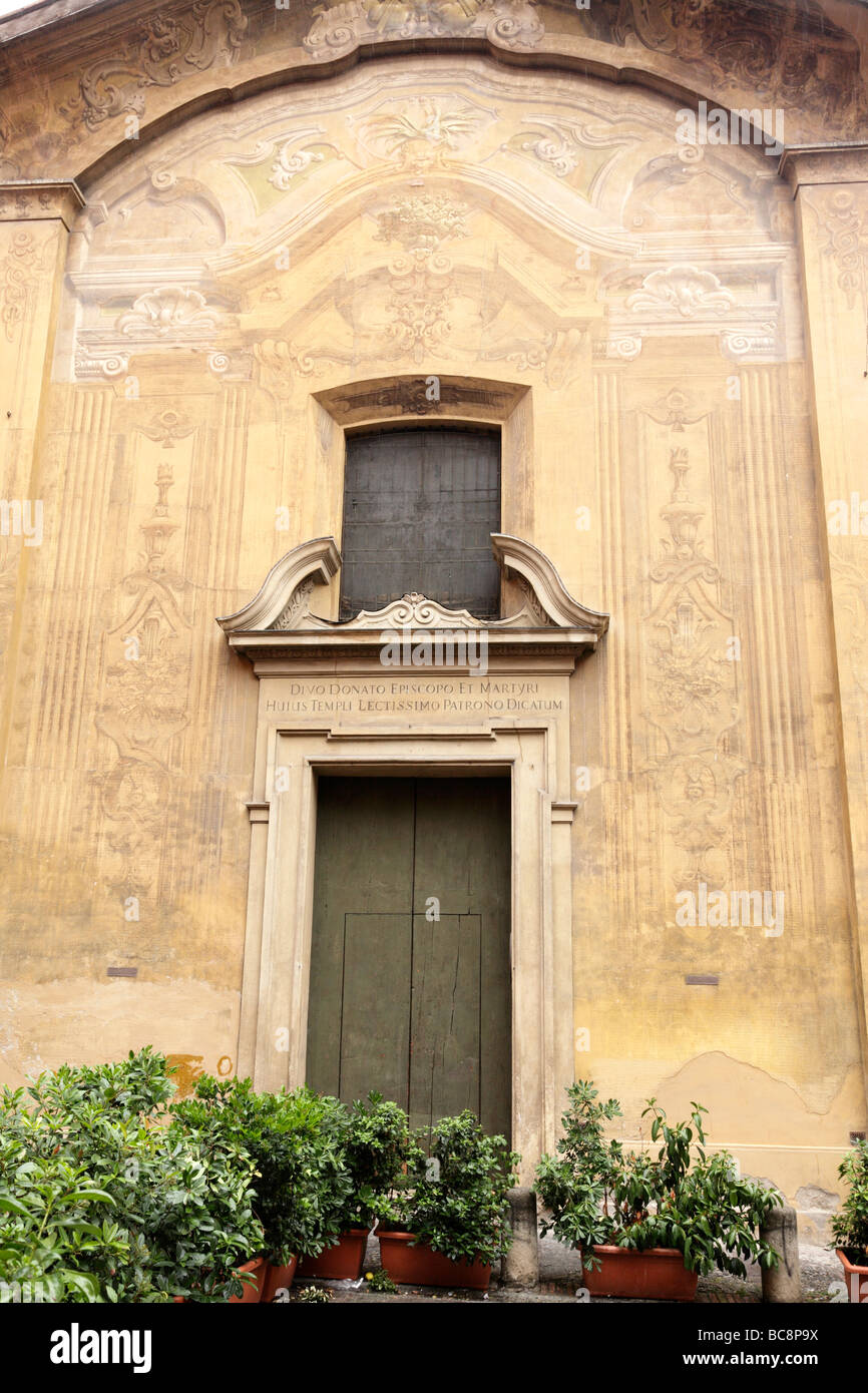 church of saint donato along via zamboni bologna italy Stock Photo - Alamy