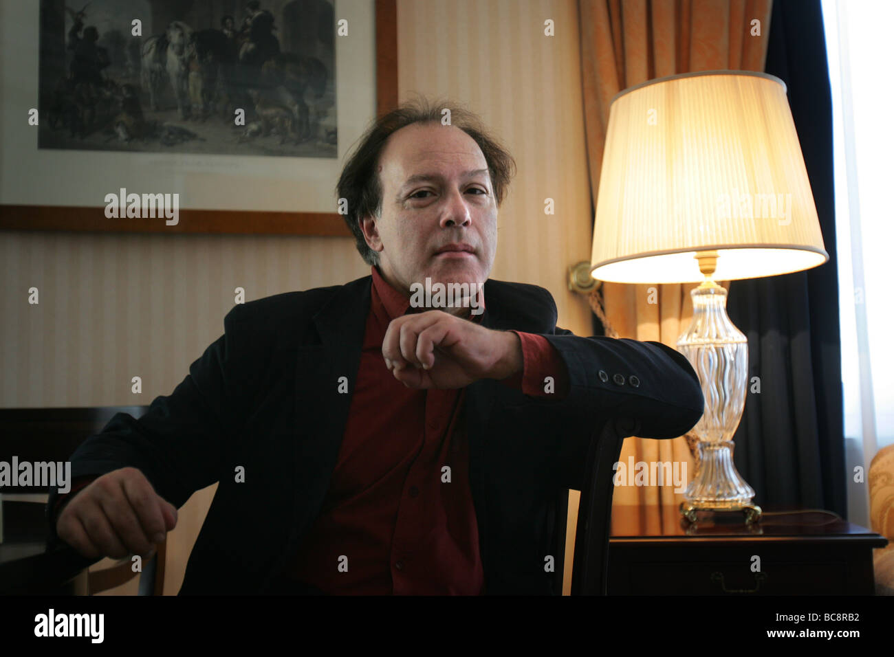 Spanish writer Javier de Marias poses for a portrait on a hotel in ...