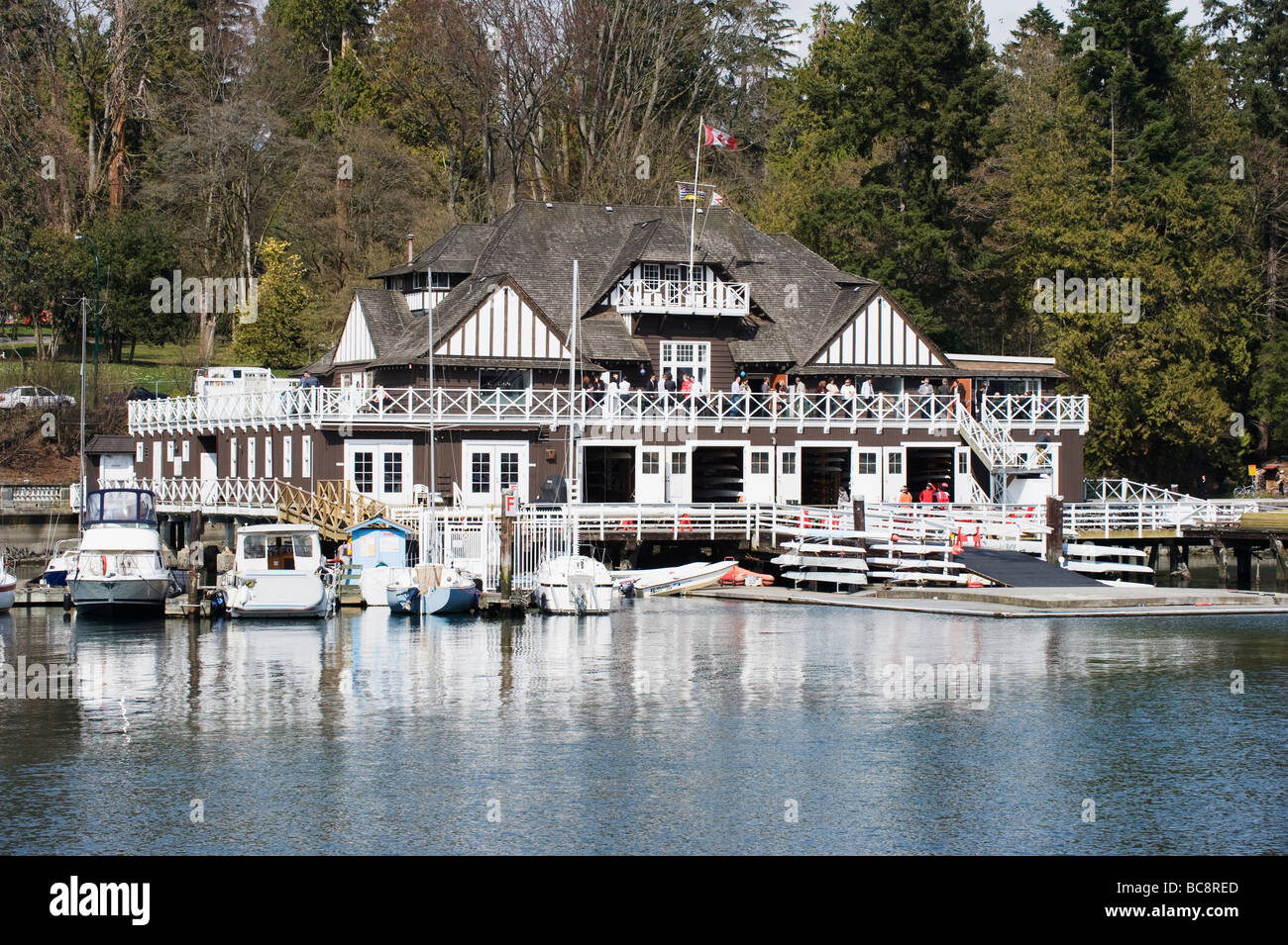 Vancouver rowing club marina hi-res stock photography and images - Alamy