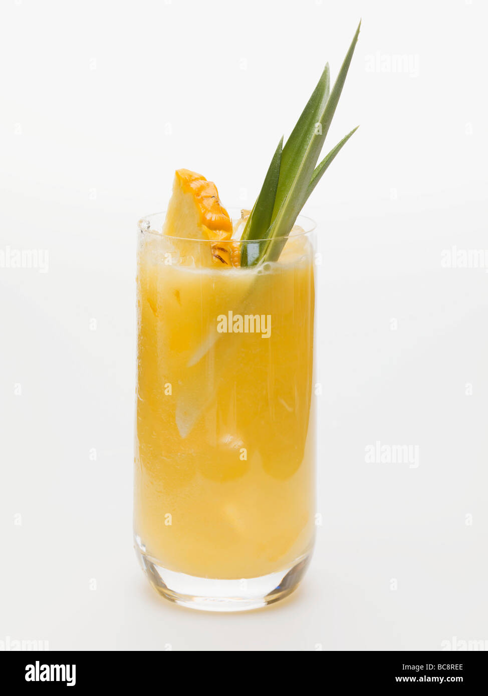 Pineapple drink Stock Photo - Alamy