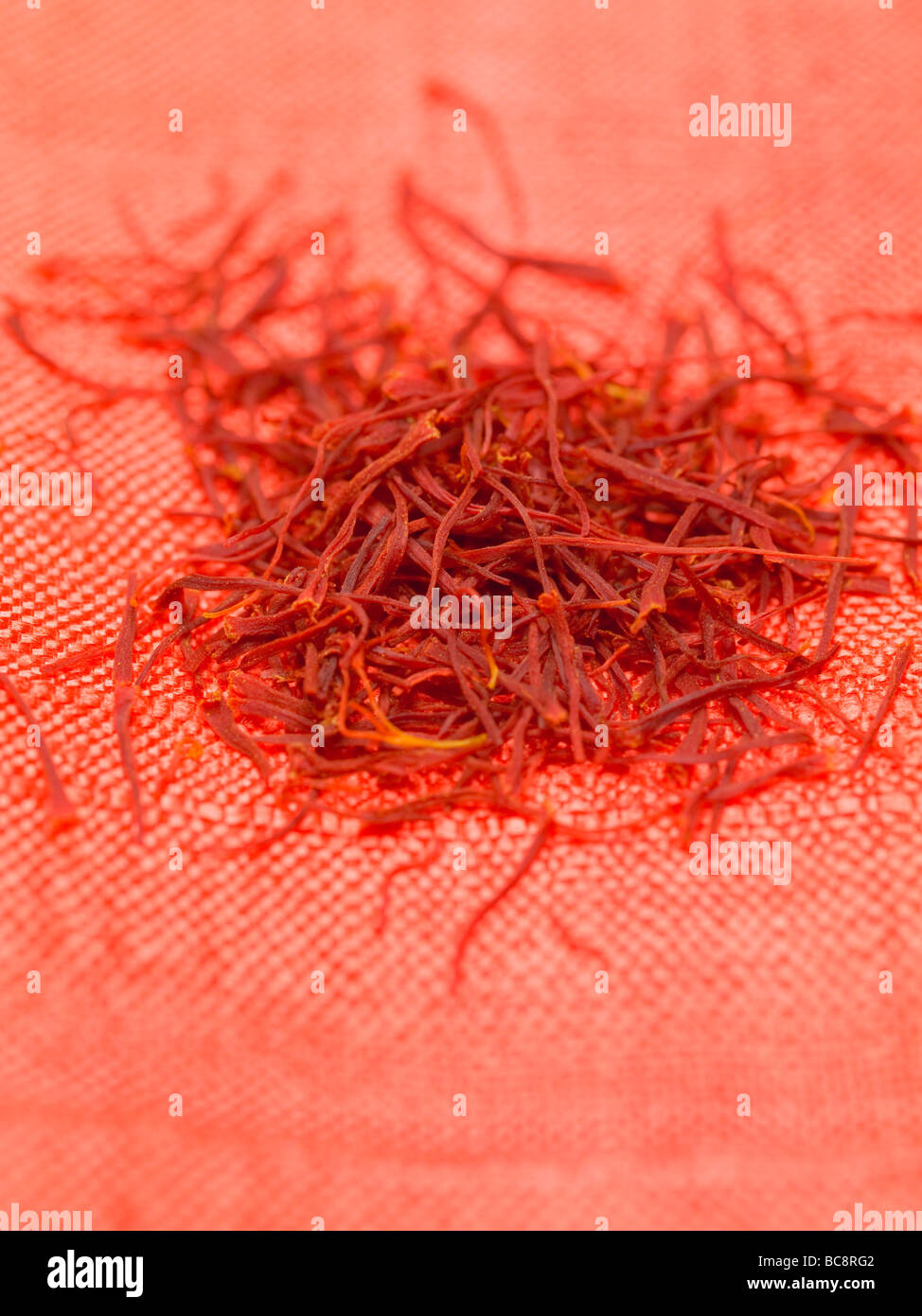 Saffron threads Stock Photo - Alamy