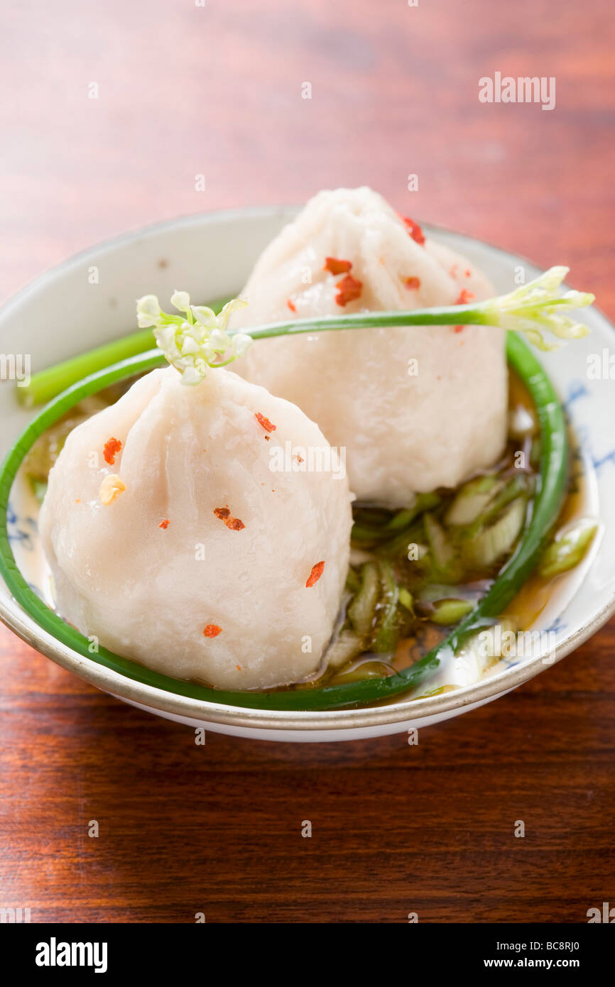 Dim sum in spicy sauce (Asia Stock Photo - Alamy