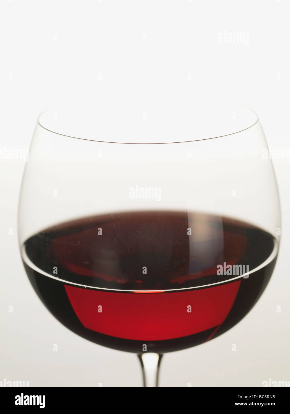 Glass of red wine Stock Photo - Alamy