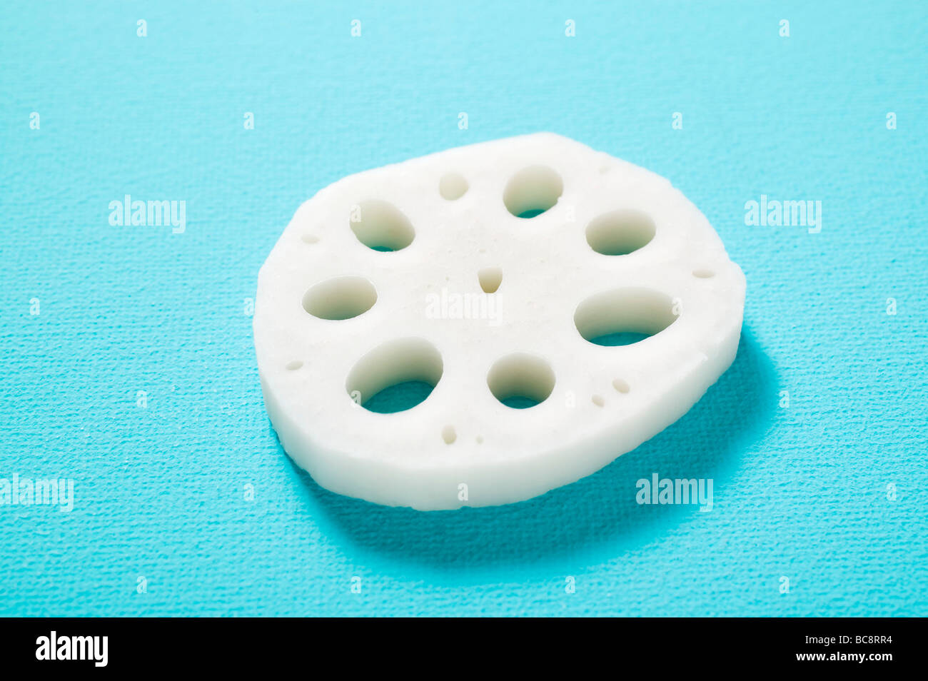 A slice of lotus root Stock Photo - Alamy