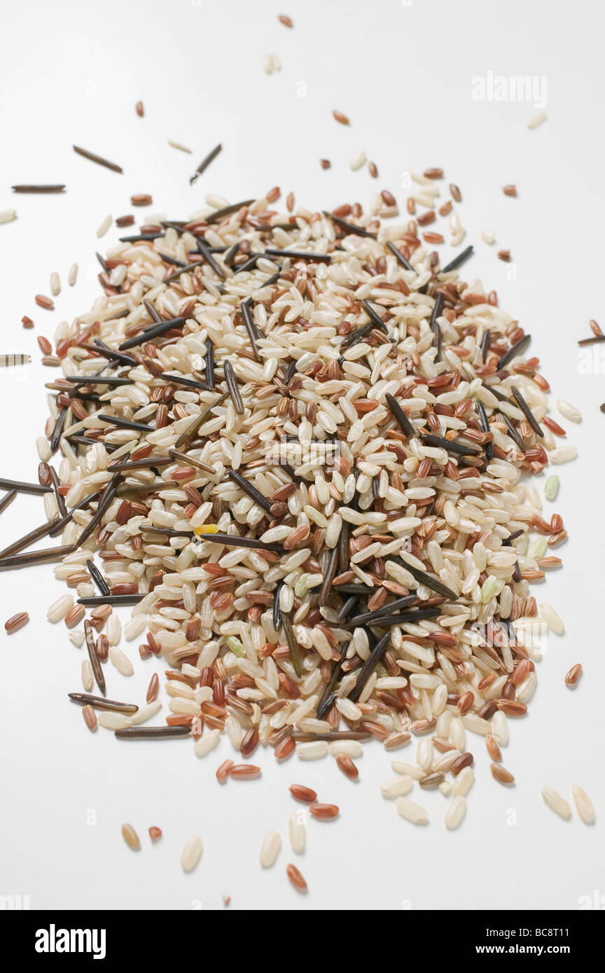 Wild rice mixture Stock Photo - Alamy