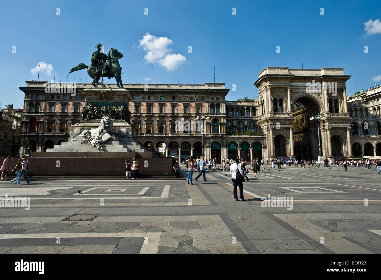 Piazza del Duomo, Dome square Stock Photo - Alamy