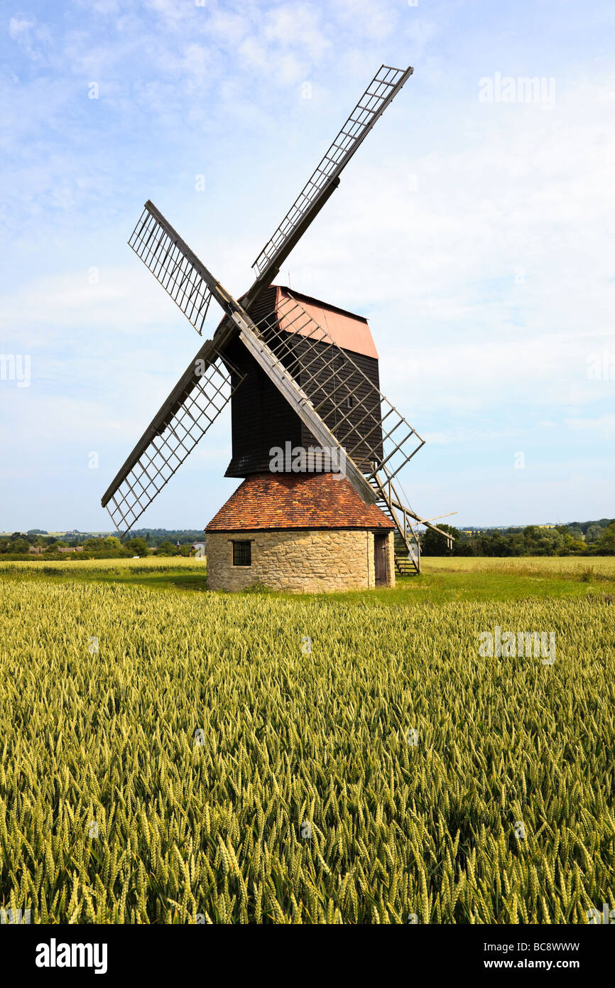 Stevington Mill Bedfordshire A fine example of an 18th Century Post ...