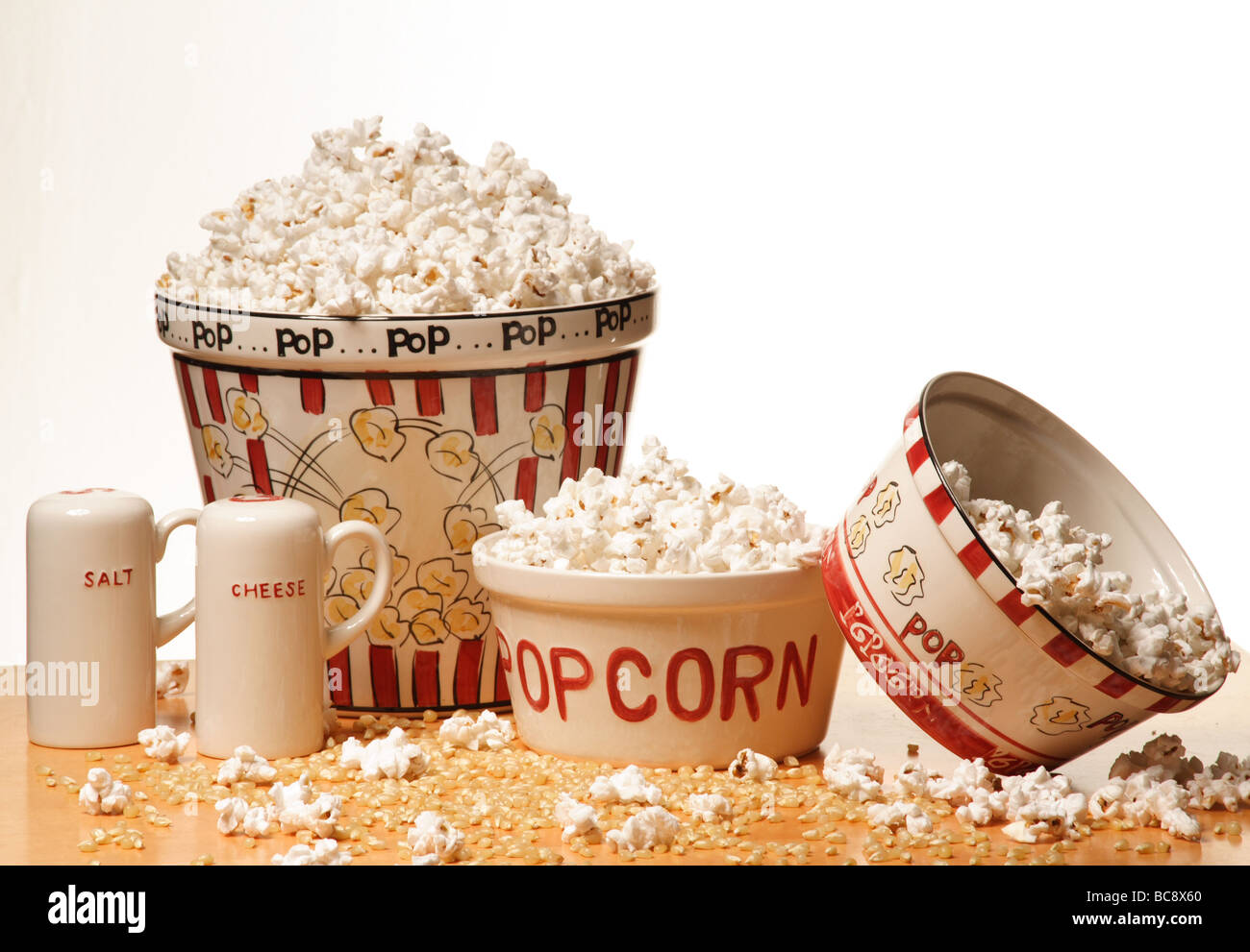 Popcorn or popping corn is a type of corn, which explodes from the ...