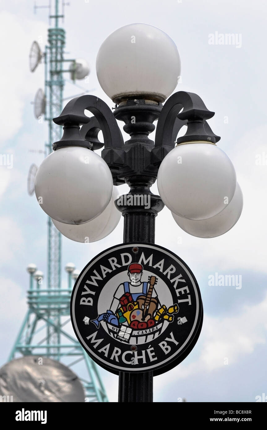 Byward market ottawa sign hi-res stock photography and images - Alamy