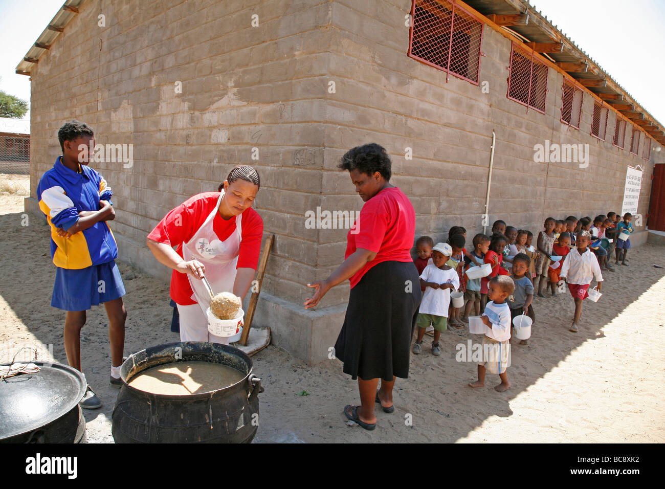 Soup kitchen for poor children hi-res stock photography and images - Alamy