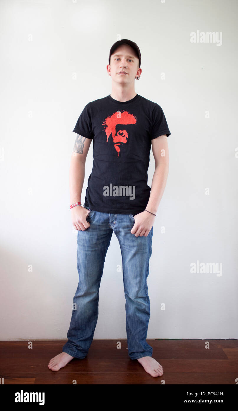 Photo young serious person Cut Out Stock Images & Pictures - Alamy