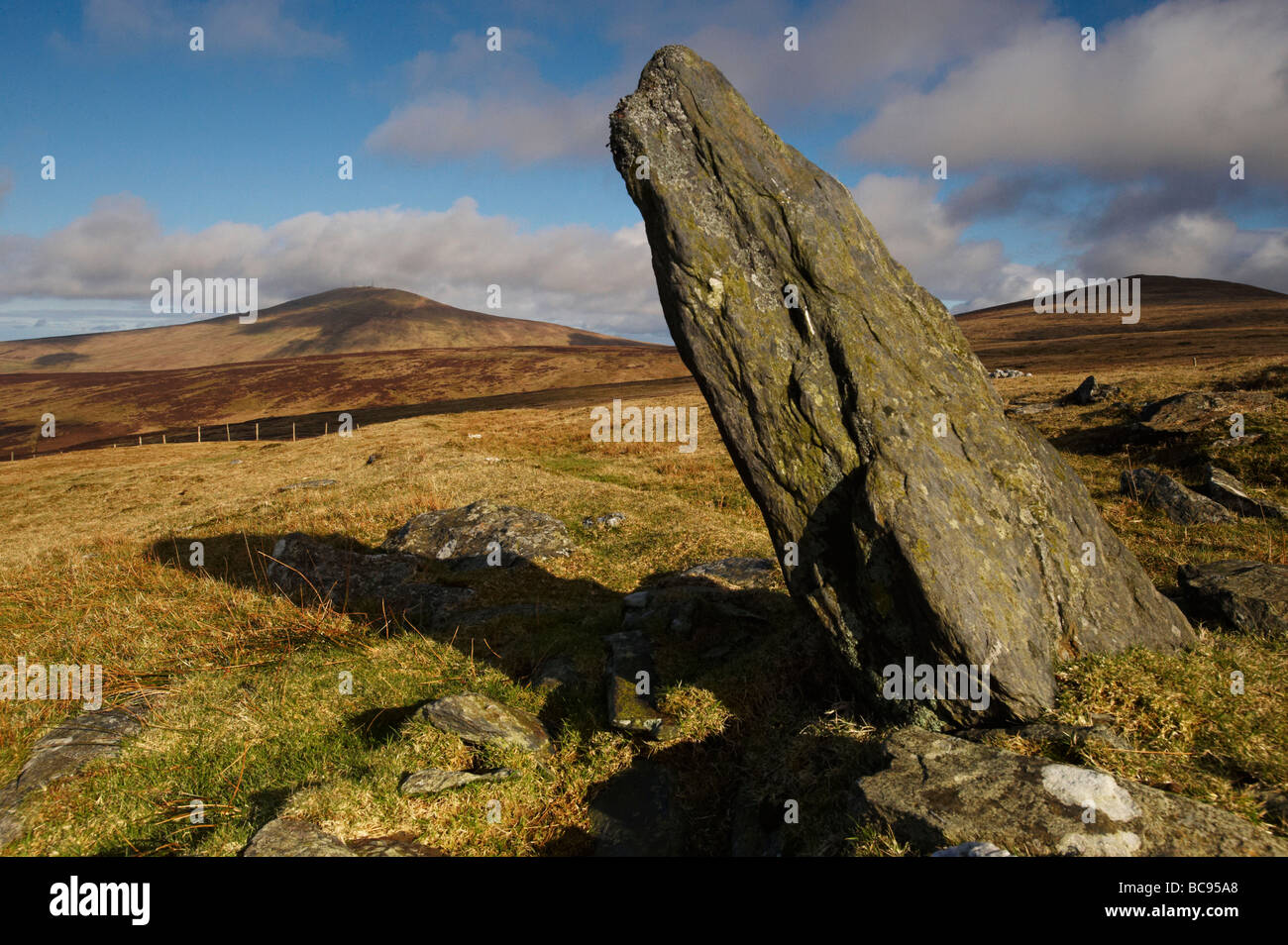 View Of Snaefell Mountain Isle Of Man Stock Photo - Alamy