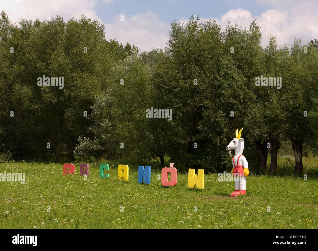 Pacanow town of children s fictional comics character Billy goat ...