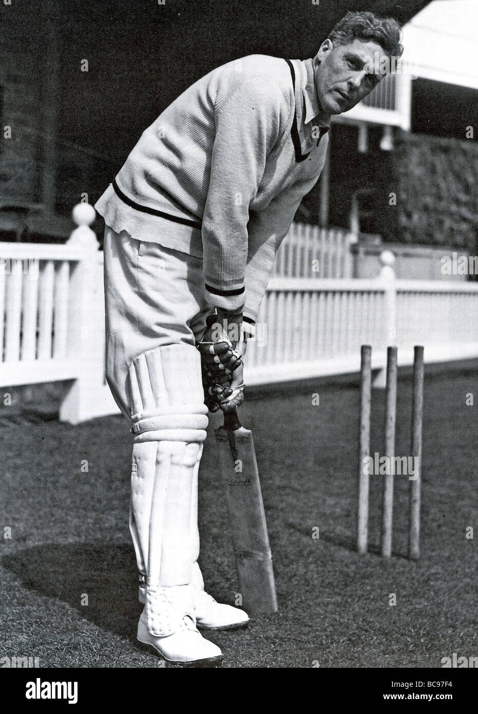 FRANK WOOLEY - English Test cricketer 1887-1978 Stock Photo - Alamy