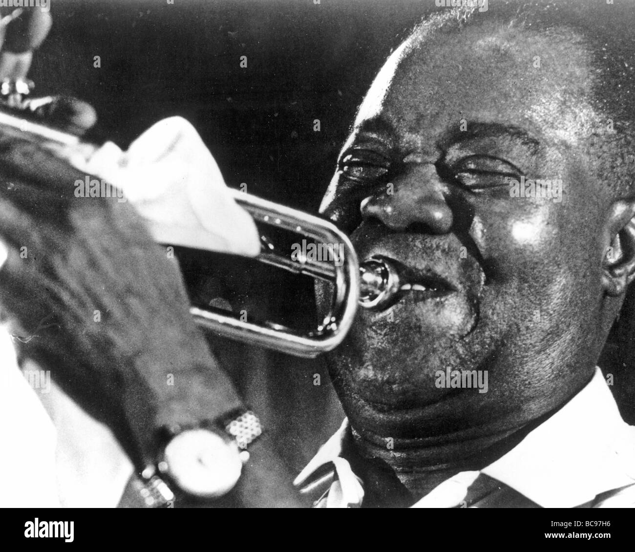 LOUIS ARMSTRONG - US jazz musician Stock Photo - Alamy